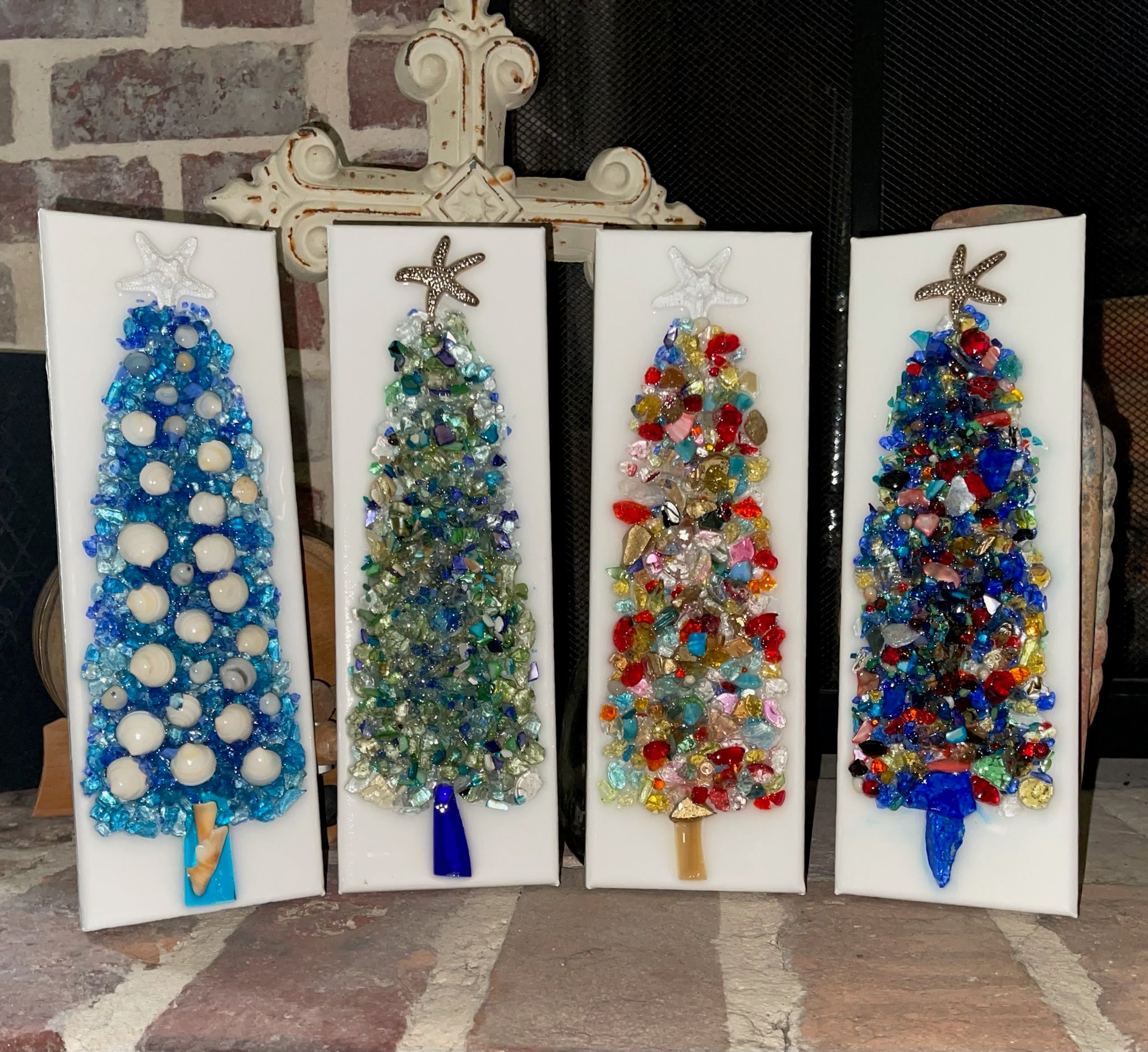 Christmas in Dixie Tree Collection 4X12 - Design #4 – Gourgues Creations